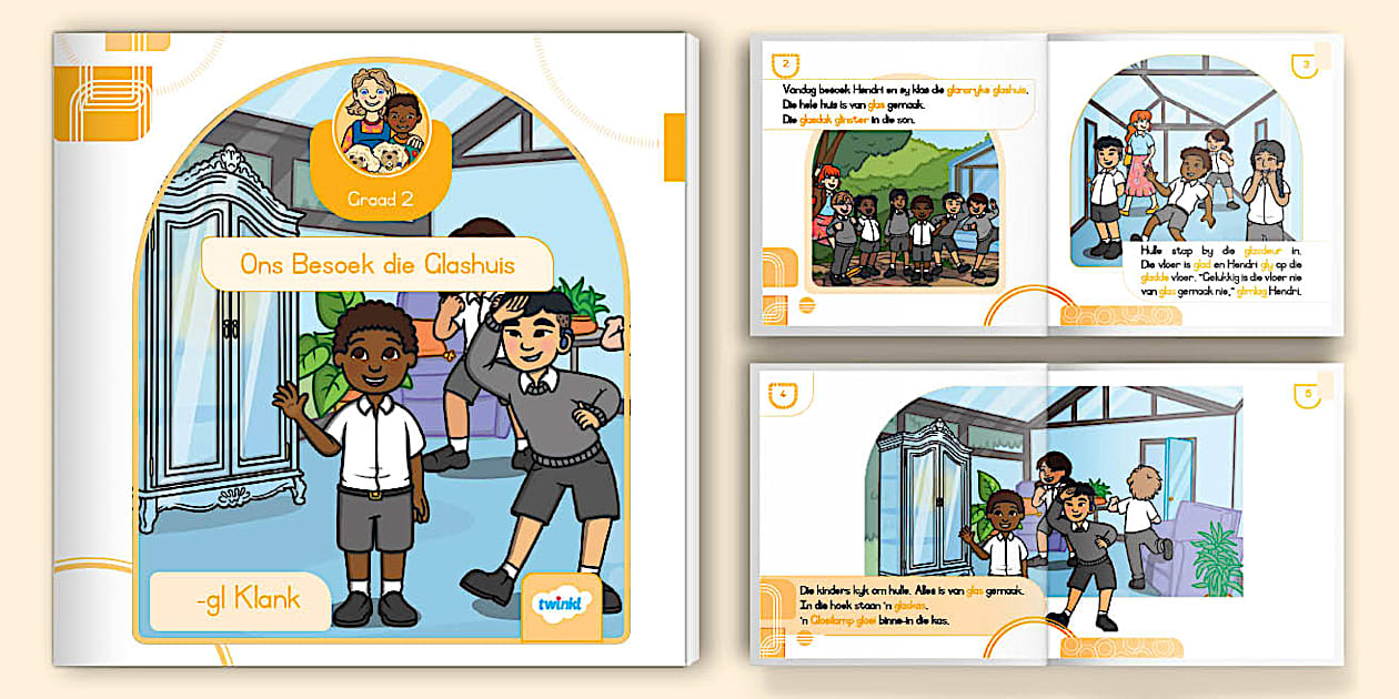 Graad 2 Klanke eBoek gl- (teacher made) - Twinkl