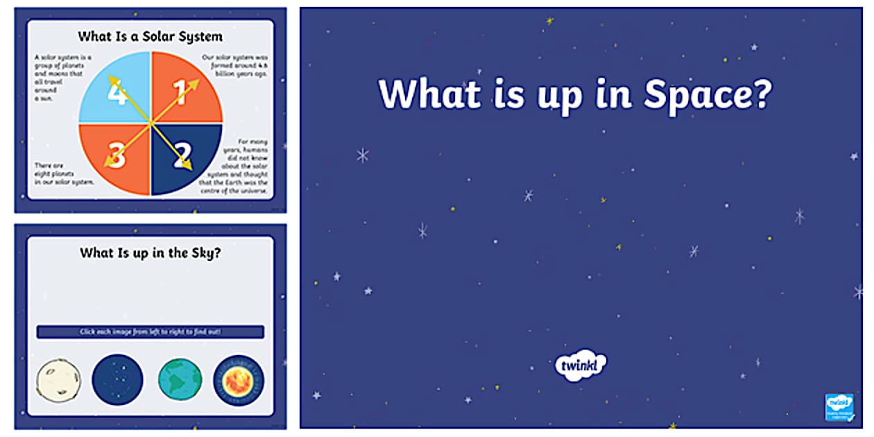 Shooting for the Stars Space KS1 PowerPoint - Solar System