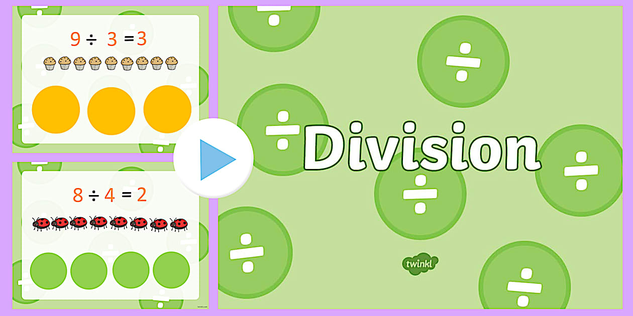 Division Calculations PowerPoint - Maths Resources - Twinkl
