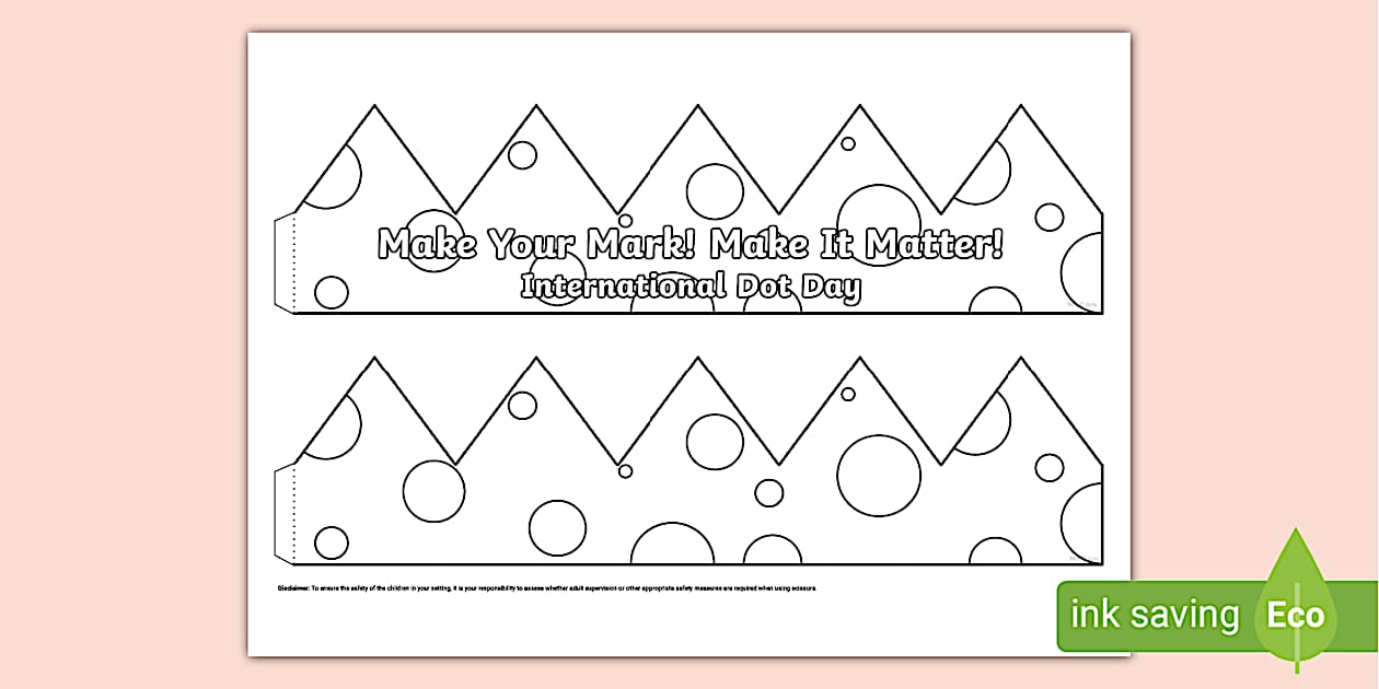 International Dot Day Hat Craft