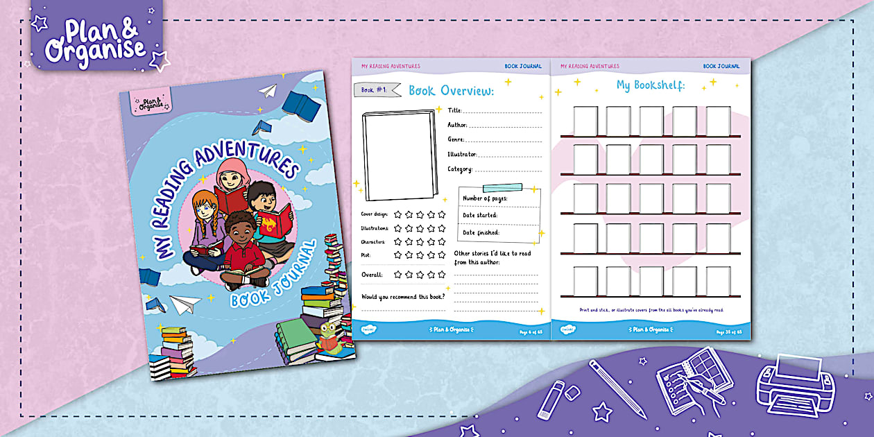 My Reading Adventures | Book Journal (teacher made) - Twinkl