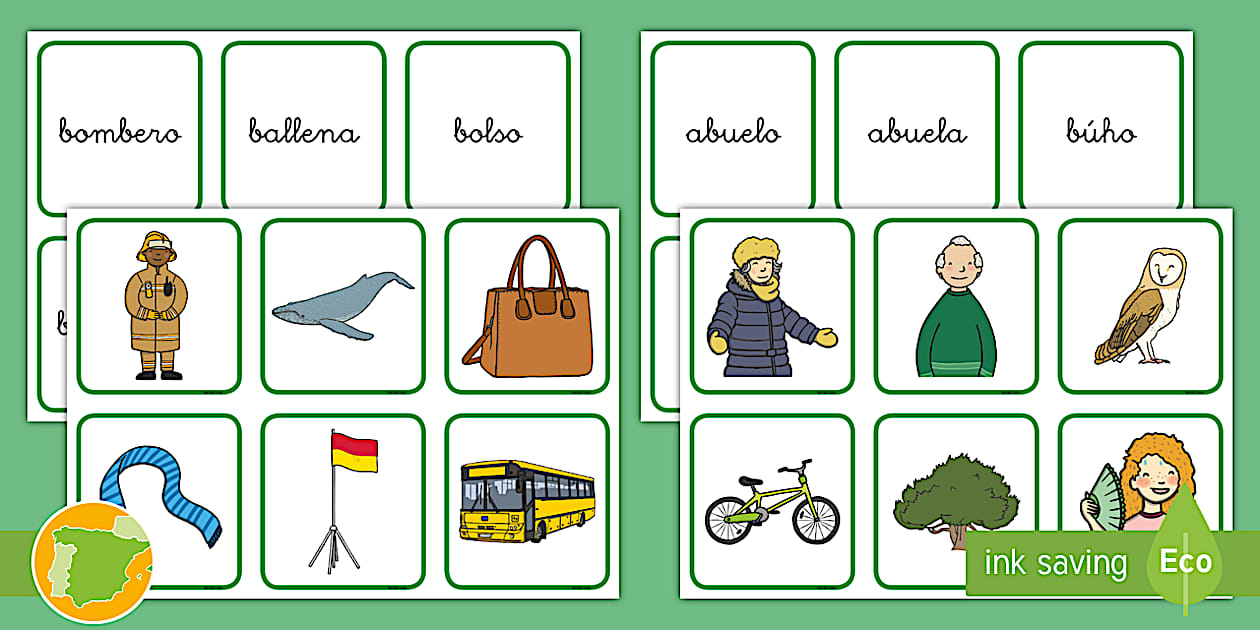 Tarjetas de emparejar: La letra B - Twinkl