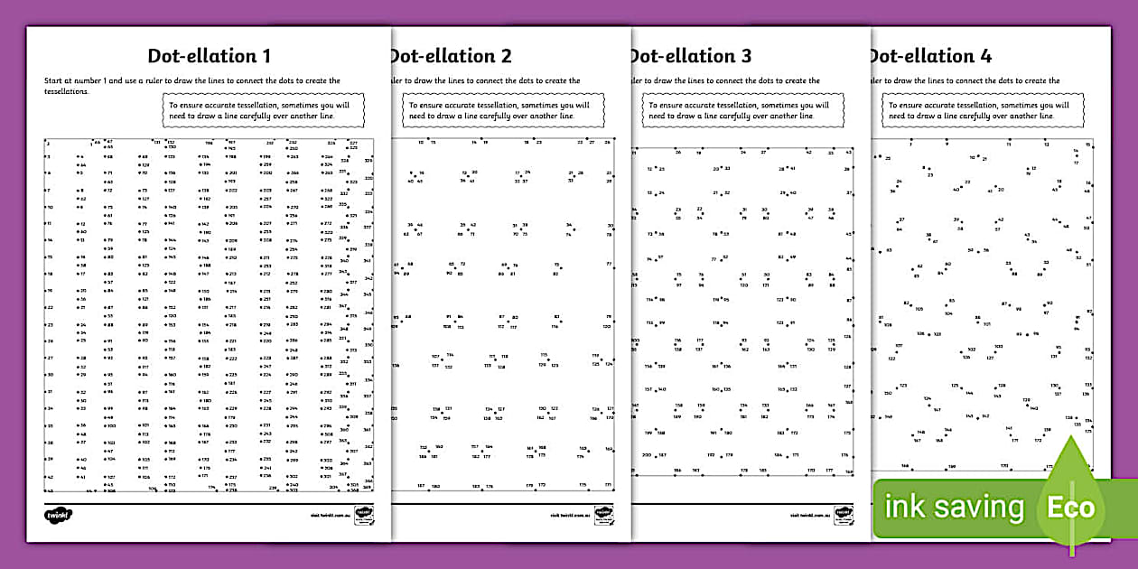 Dot-ellation Activity Sheets (teacher made) - Twinkl