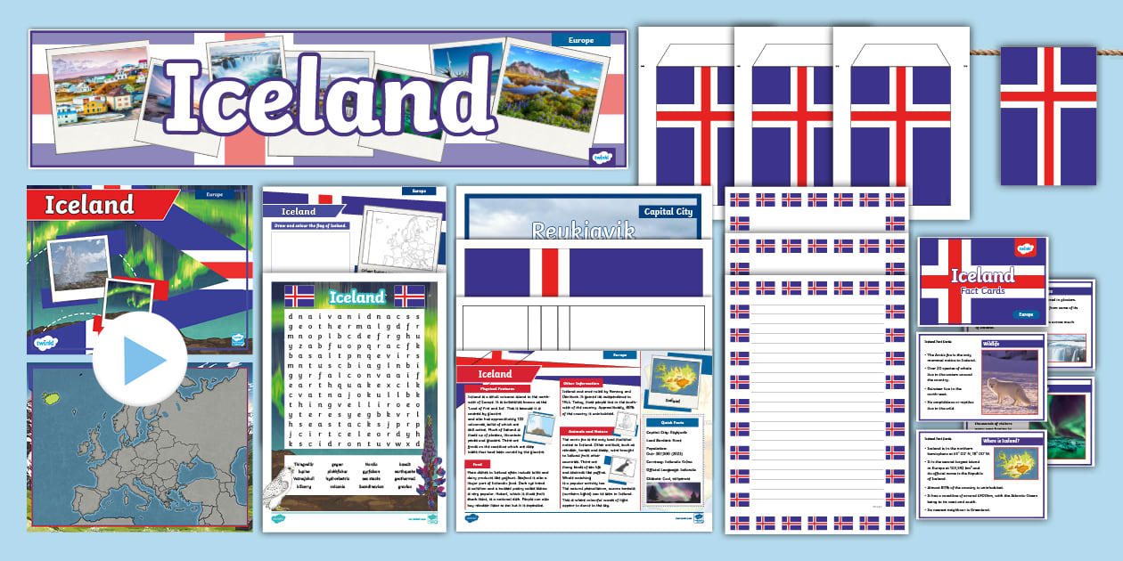 KS2 Iceland Resource Pack (teacher made) - Twinkl