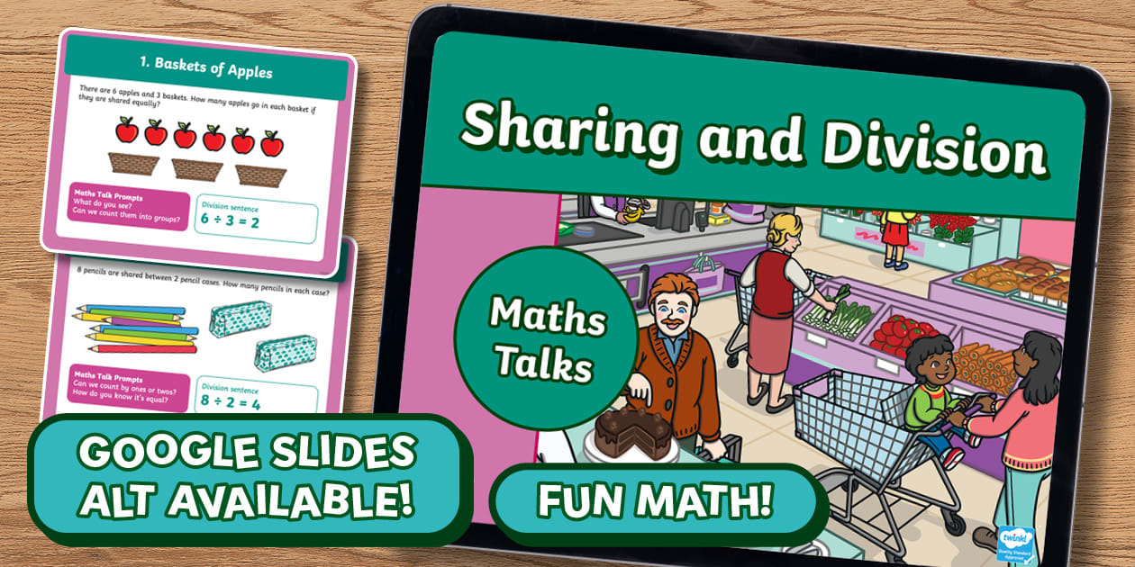 Sharing & Division Maths Talks for Year 2