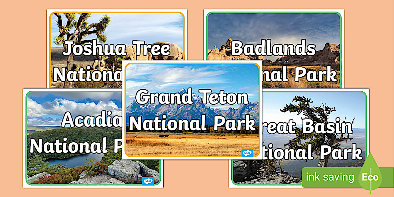 National Park Posters – Display Posters – Twinkl Resources