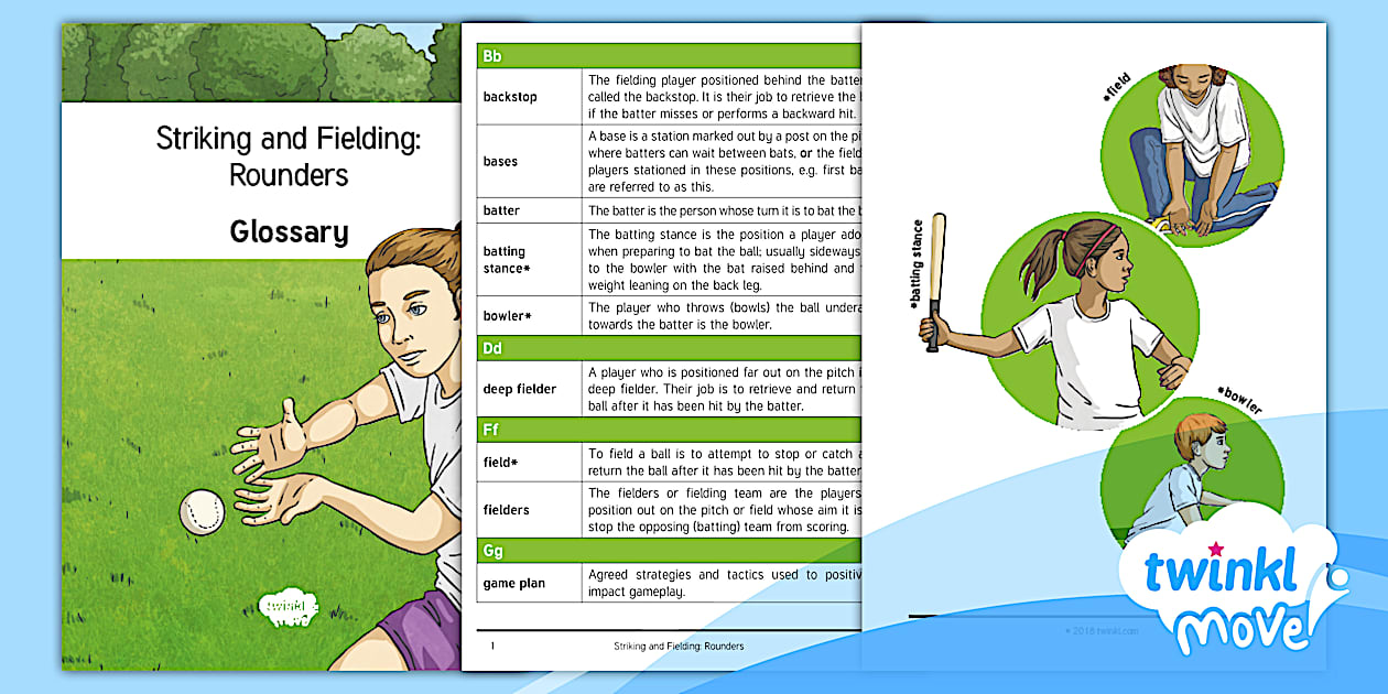 Rounders Keywords - Year 5 PE Resources - Twinkl Move KS2