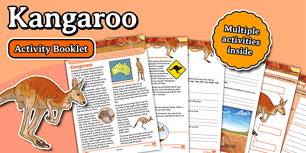 Kangaroo Activity Booklet
