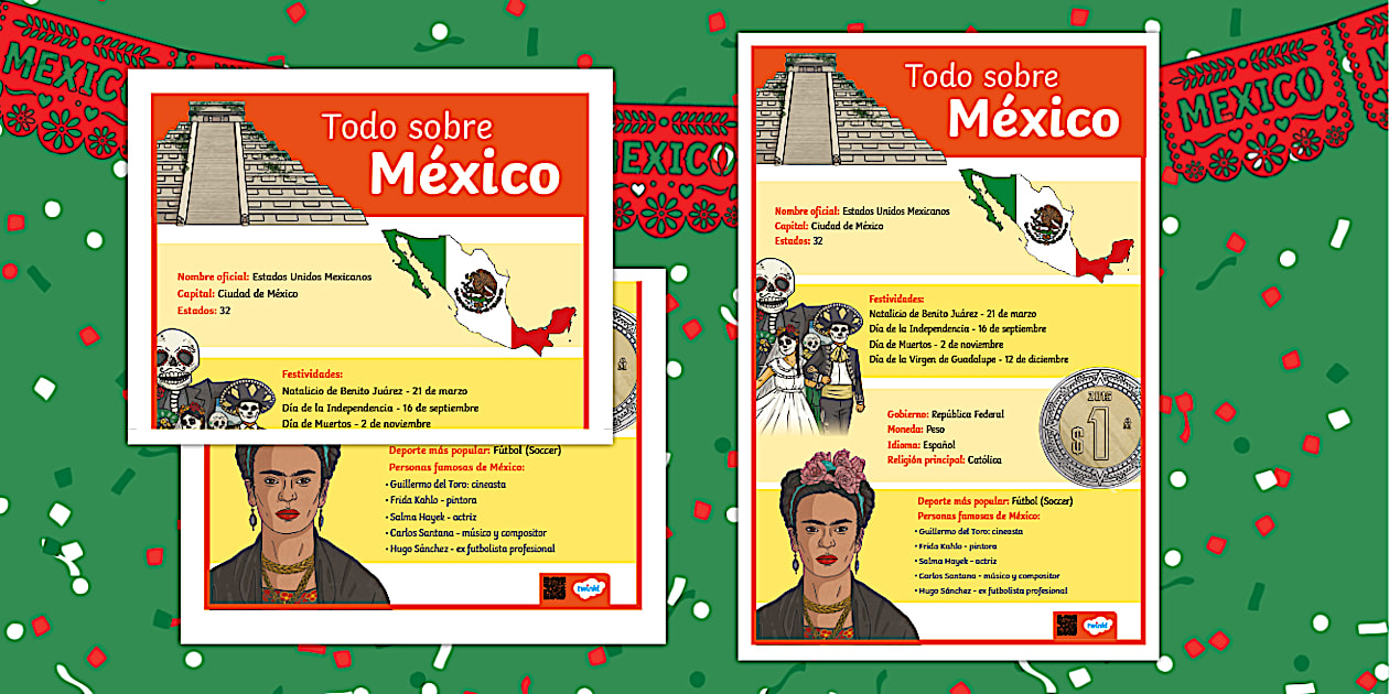 Información básica sobre México (professor feito)