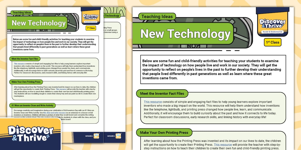 SEE (Exp. of our World) New Technology Teaching Ideas (1st Class)