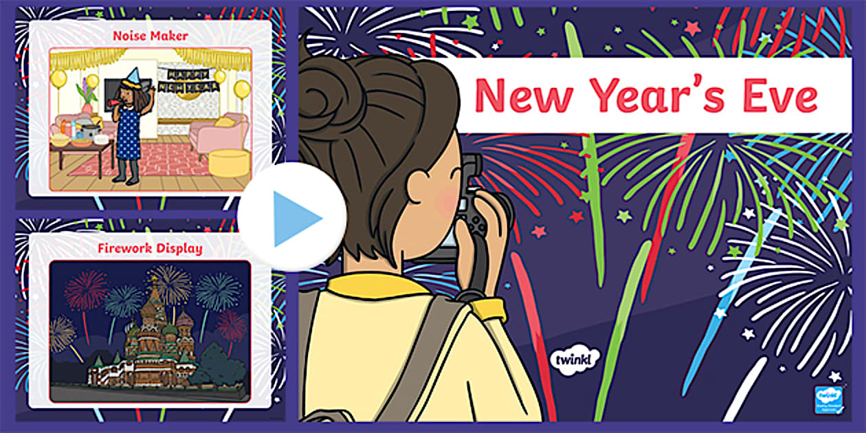 New Year's PowerPoint Presentation for Kids | Twinkl USA