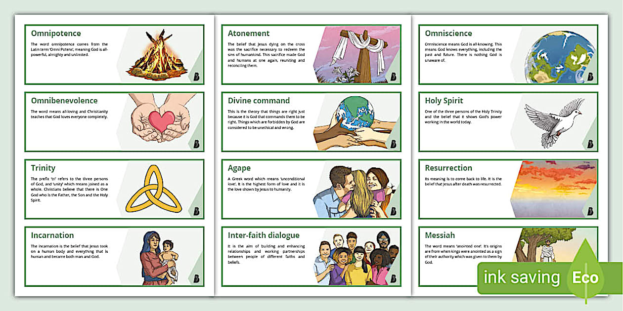 Key Concepts Christianity (Teacher-Made) - Twinkl