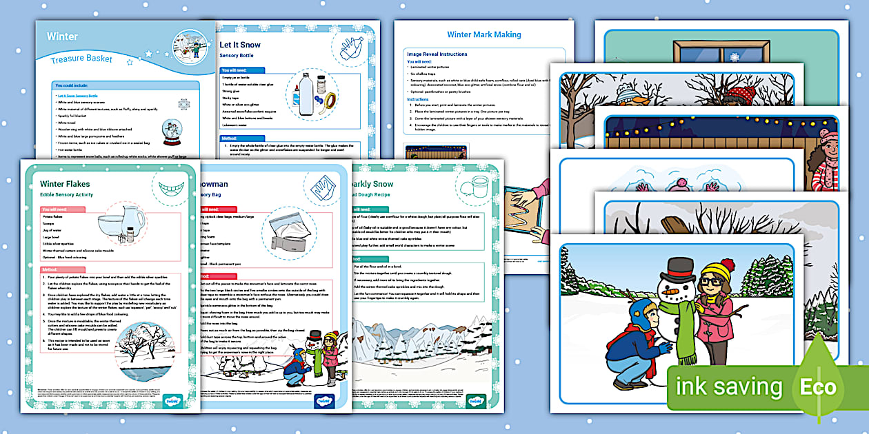 EYFS Winter Resource Pack (Ages 0-2) (teacher made) - Twinkl