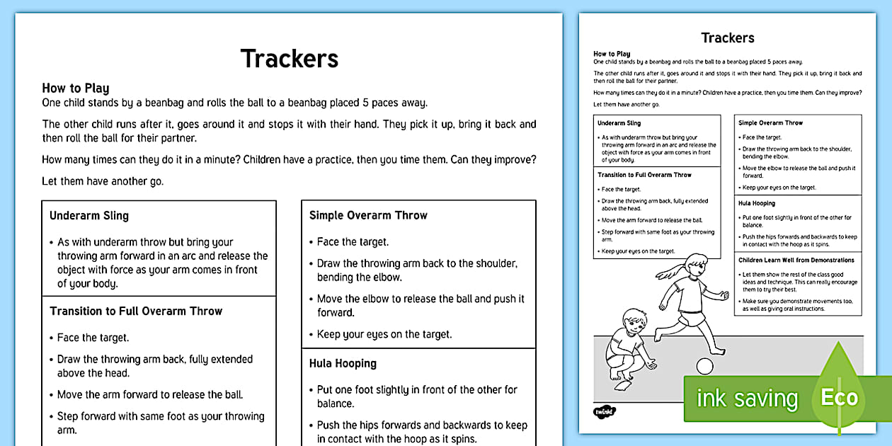 Throwing and Catching Activity Plan 2 Adult Guidance
