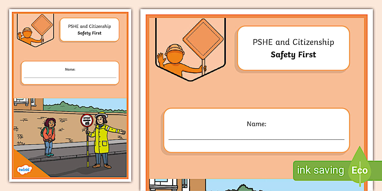 PSHE: KS1 Safety First - Book Cover