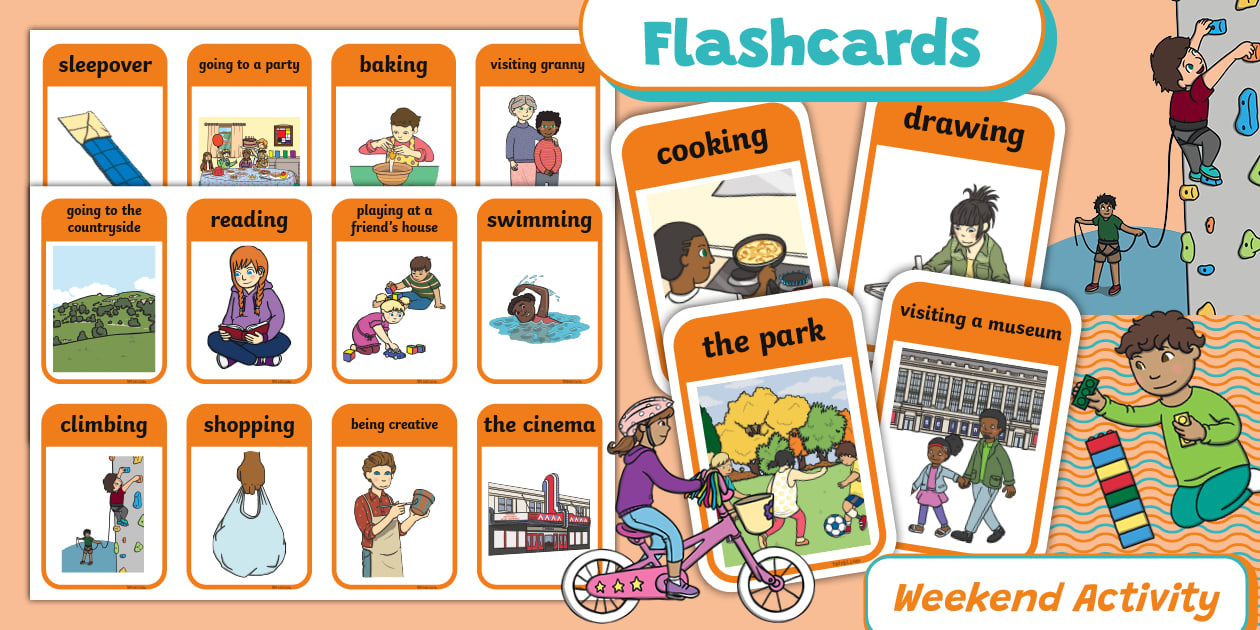 Weekend Activities Flashcards