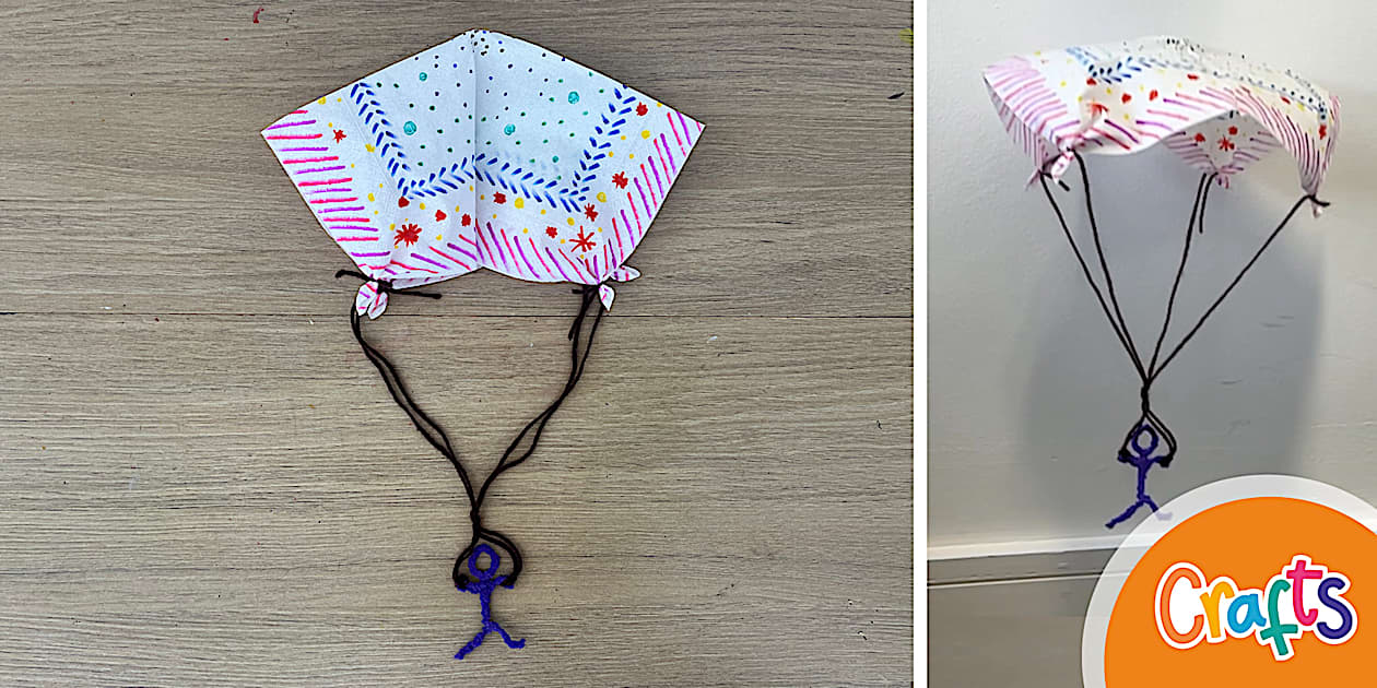 Parachute Craft (teacher made) - Twinkl