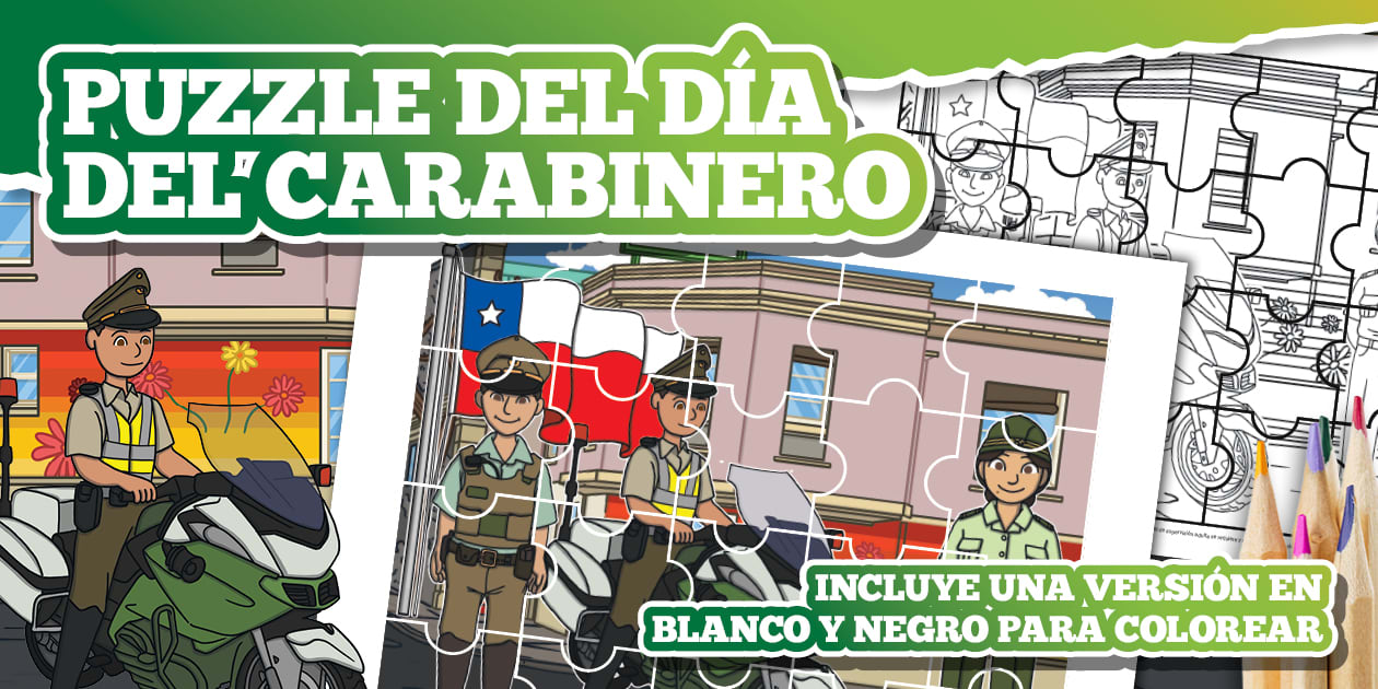 Guía de Trabajo: Puzzle - Día del Carabinero