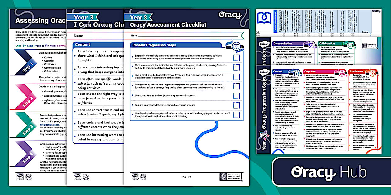 Year 3 Assessing Oracy Pack