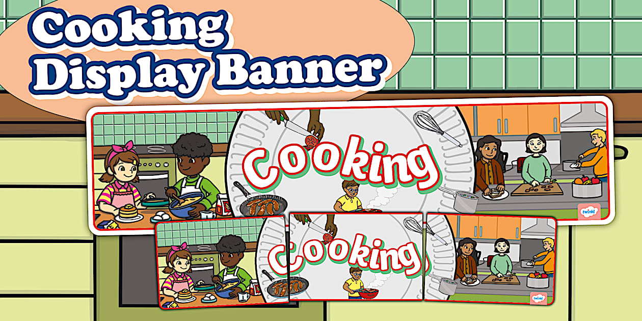 Cooking Display Banner