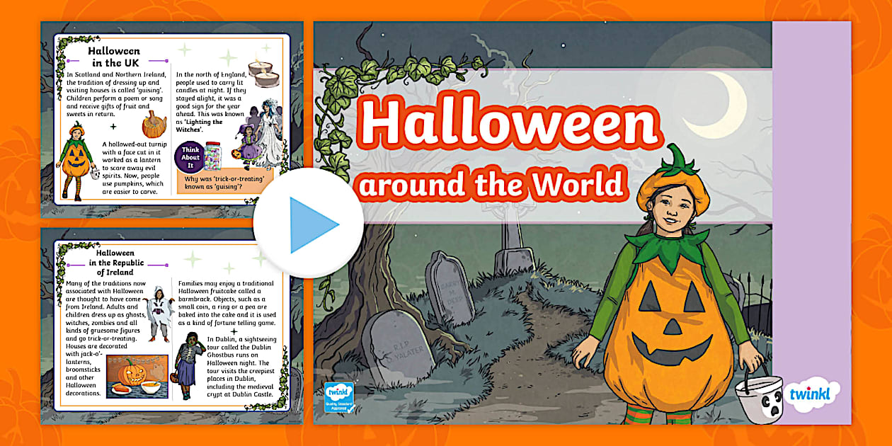 Halloween around the World PowerPoint | Primary Resources