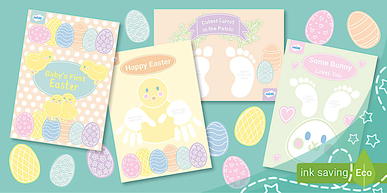 EYFS Easter Cards | Parents Holy Week Resources - Twinkl