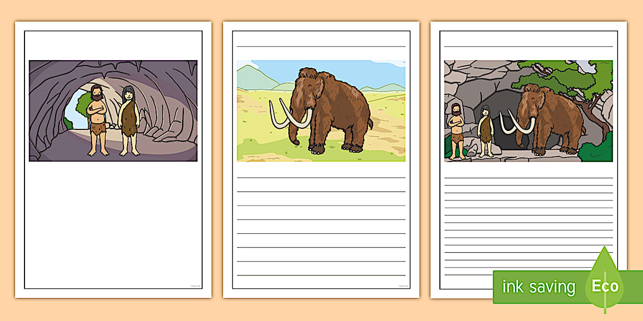 Prehistoric Britain Writing Frames (Hecho por educadores)