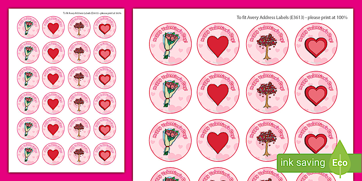 Valentine's Day Stickers (teacher made) - Twinkl