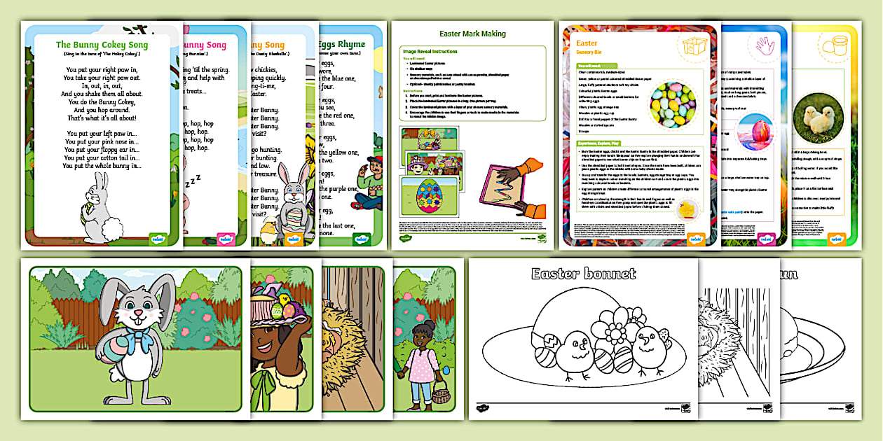 EYFS Easter Resource Pack (Ages 2-3) | Twinkl - Twinkl