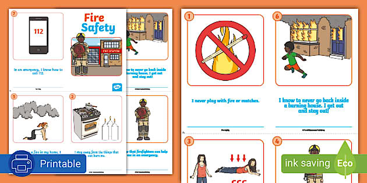 Fire Safety For Kids | Emergent Reader - Twinkl