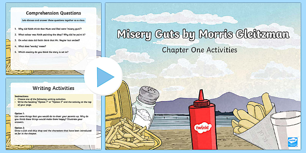 Chapter 1 Activities to Support Teaching on Misery Guts by Morris Gleitzman