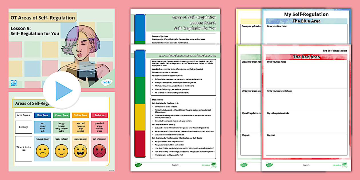 OT: OL: Areas of Self-Regulation Lesson Plans: 9. My Self-Regulation