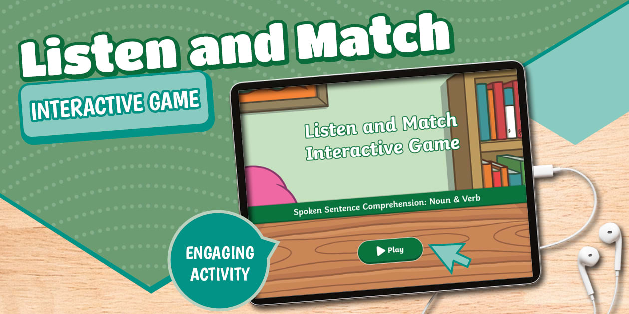 Interactive Game, Spoken Sentence Comprehension
