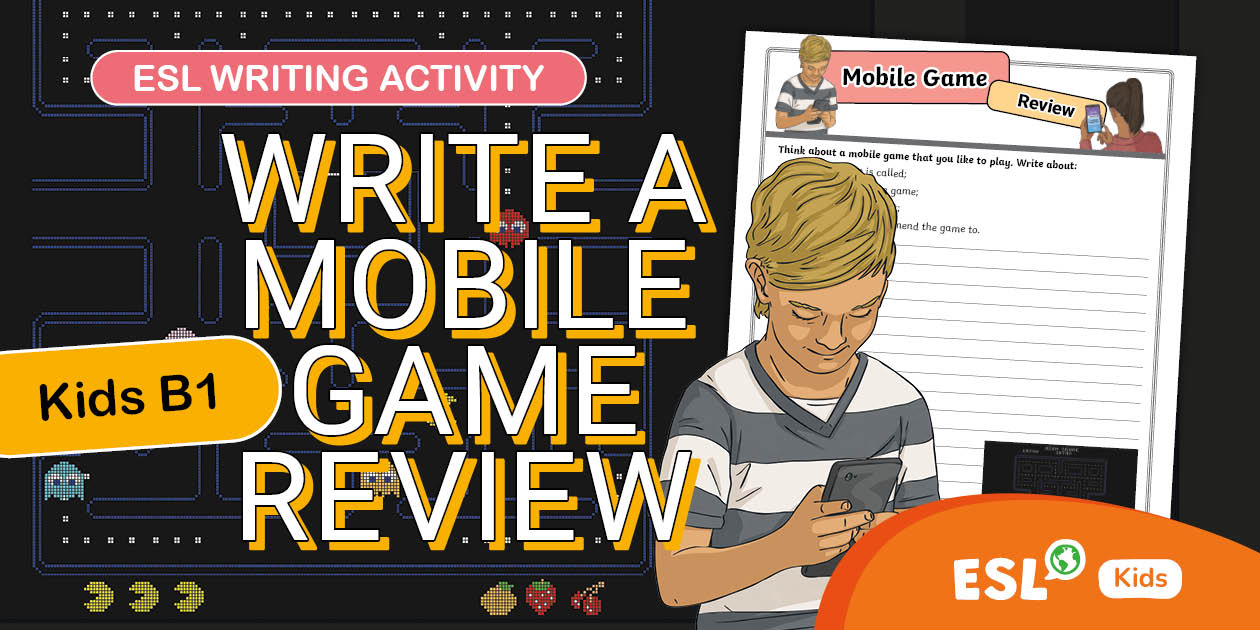 ESL Mobile Game Review for Kids