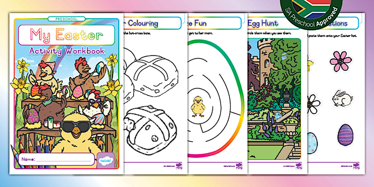 Preschool: Easter Activity Booklet