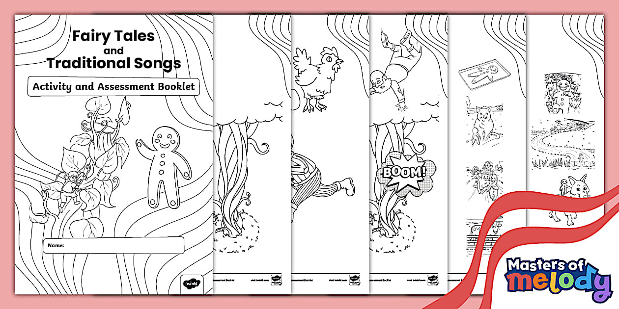 👉 Fairy Tales and Traditional Songs - Activity and Assessment Booklet