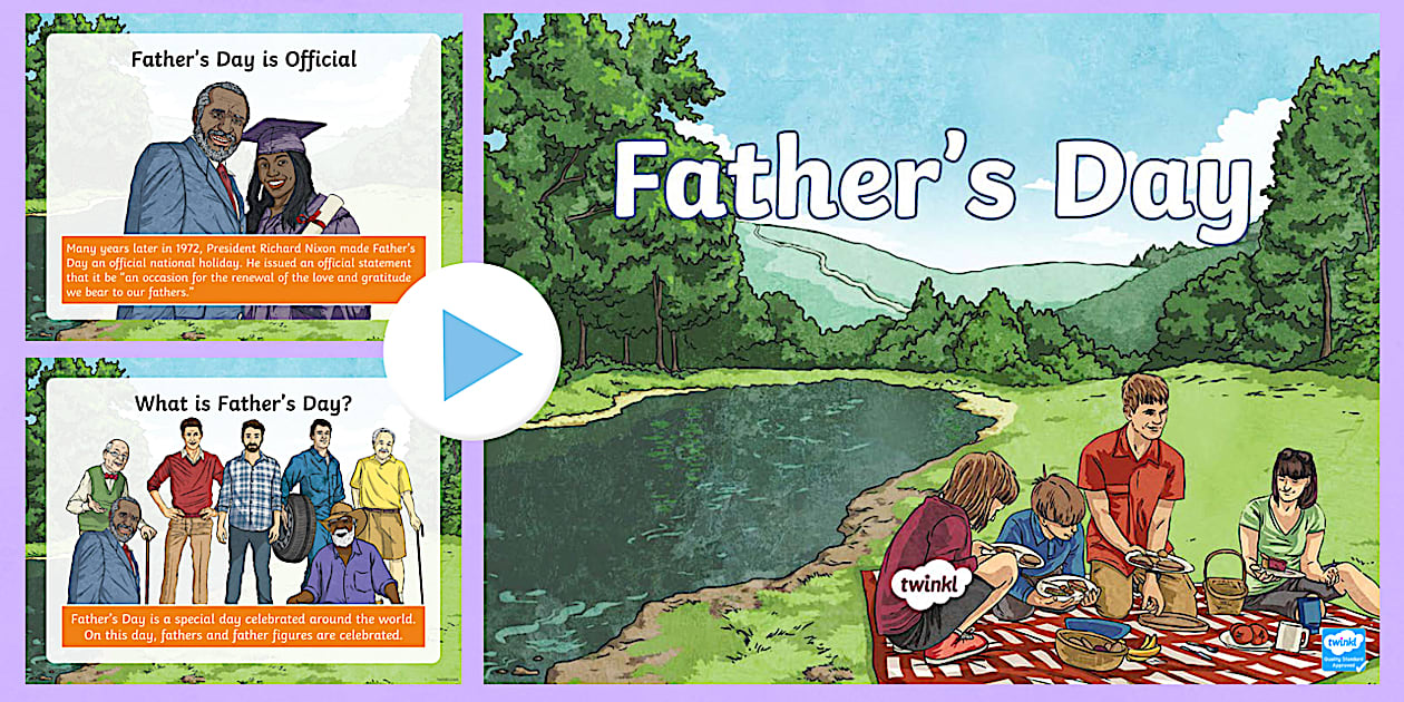 Father's Day PowerPoint (teacher made) - Twinkl
