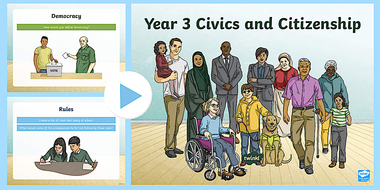 Year 3 Civics and Citizenship Discussion PowerPoint - Twinkl