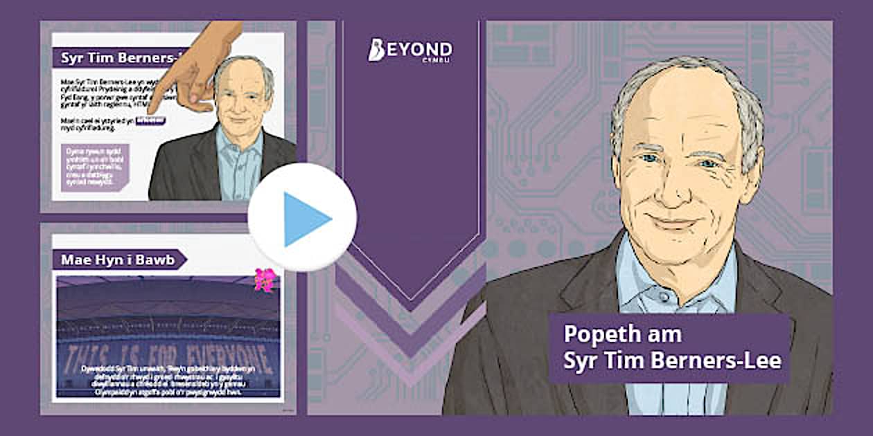 Popeth am Syr Tim Berners-Lee (teacher made) - Twinkl