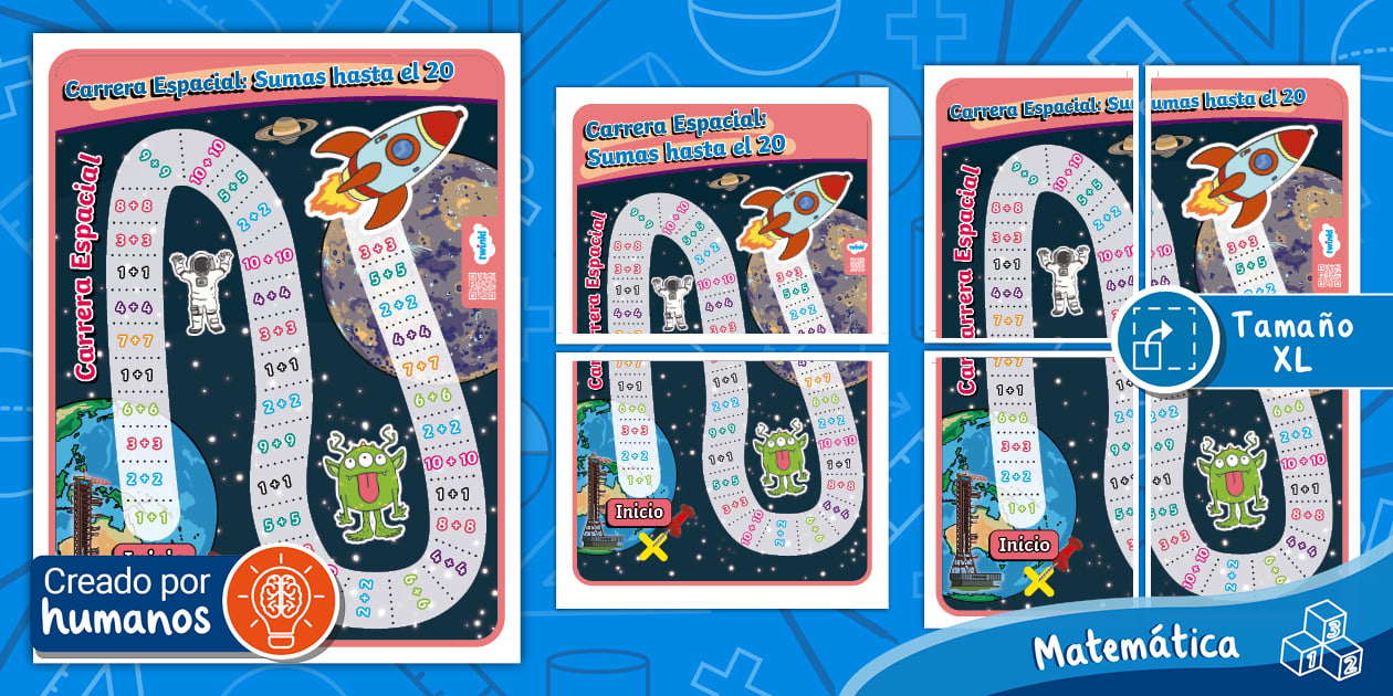 juego | Sumas y Restas | hasta el 20 | matemática | dobles