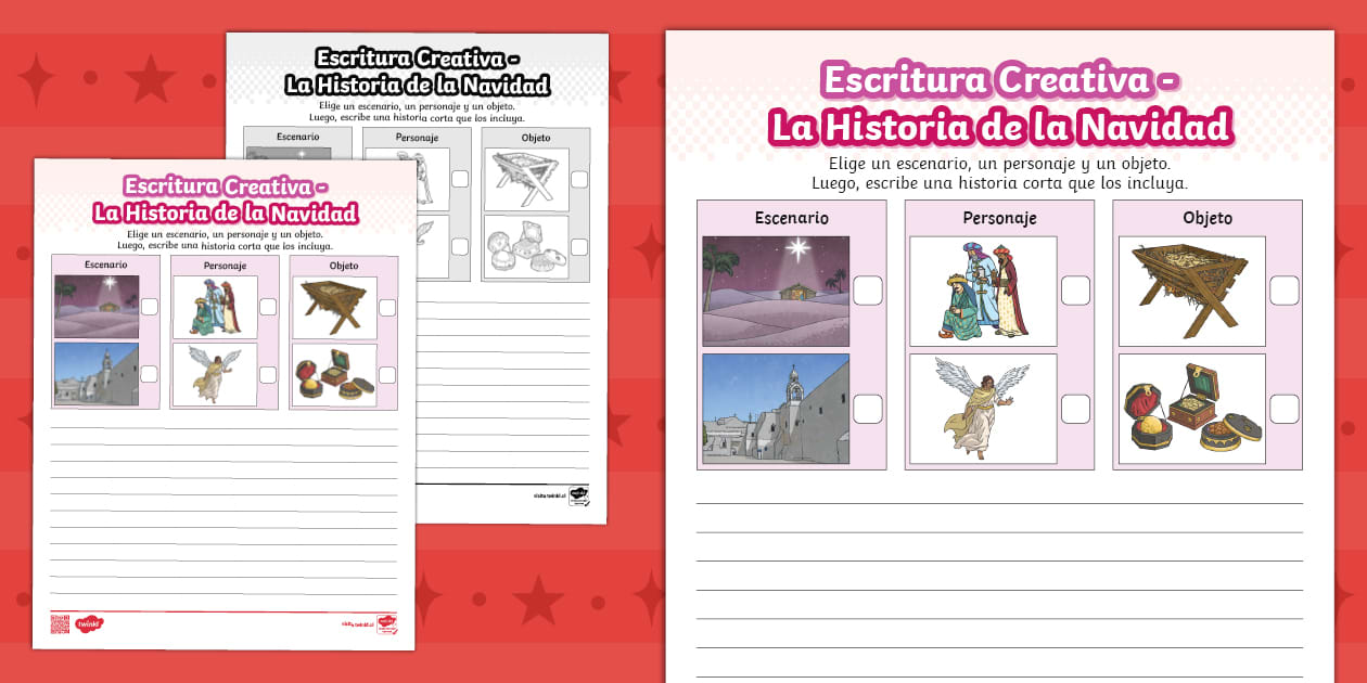 Guía de Trabajo: Escritura Creativa - La Historia de la Navidad