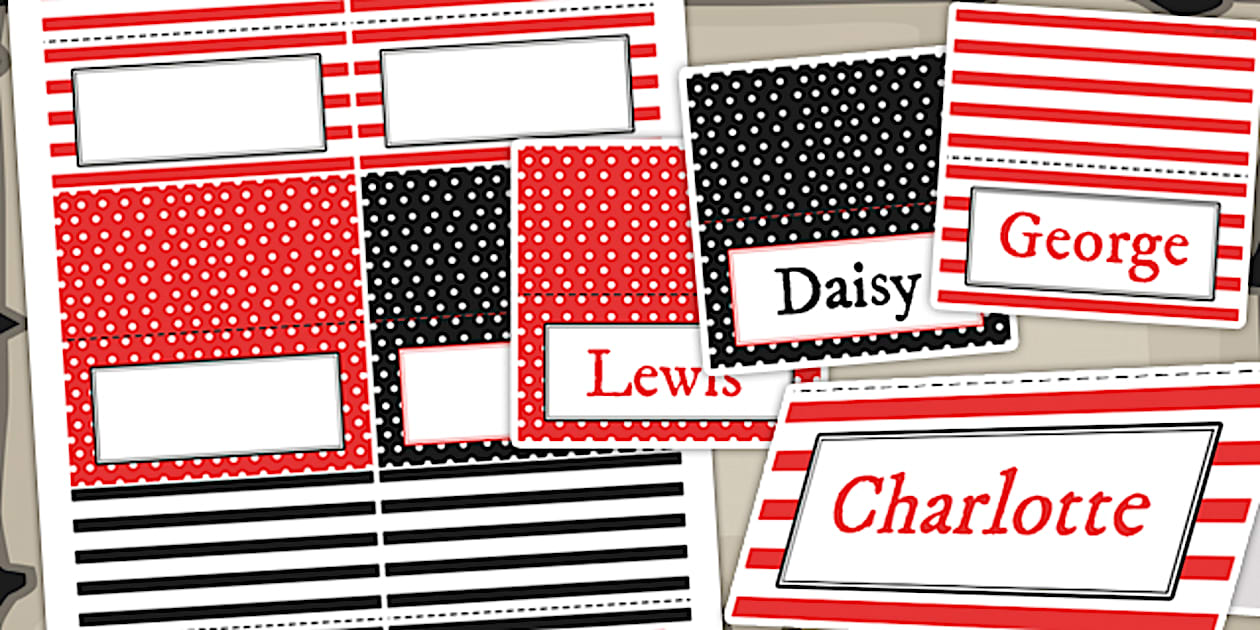 Pirate Themed Birthday Party Editable Food Labels - birthdays