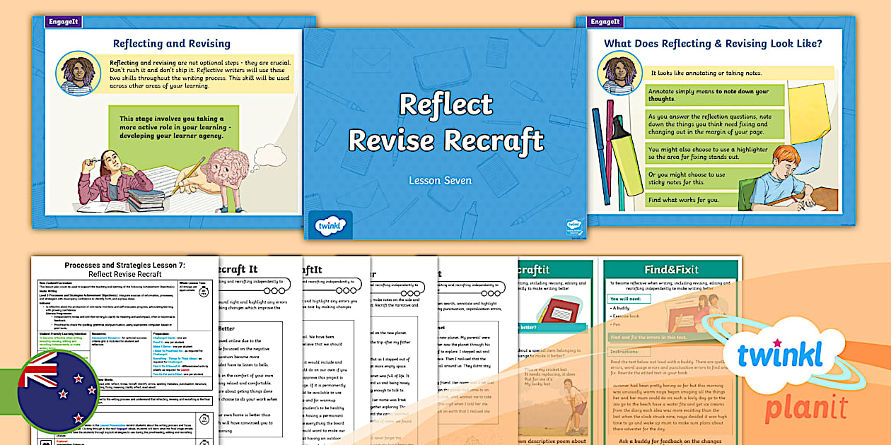 Phase 2 Writing: Writing Processes Reflect And Revise
