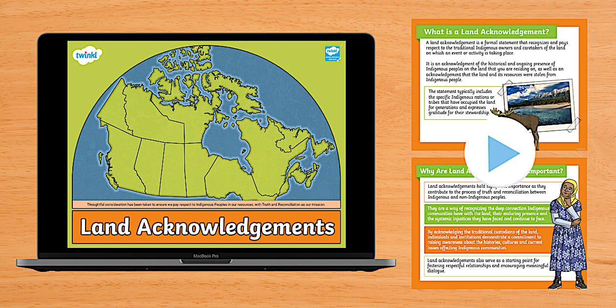 FREE! - All about Land Acknowledgements PowerPoint - Twinkl
