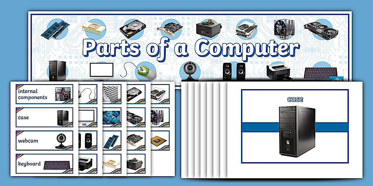 KS2 Parts of a Computer Photo Display Pack - Computing