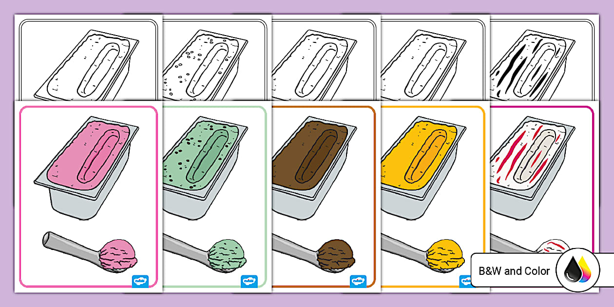 Ice Cream Shop Dramatic Play Posters - Twinkl