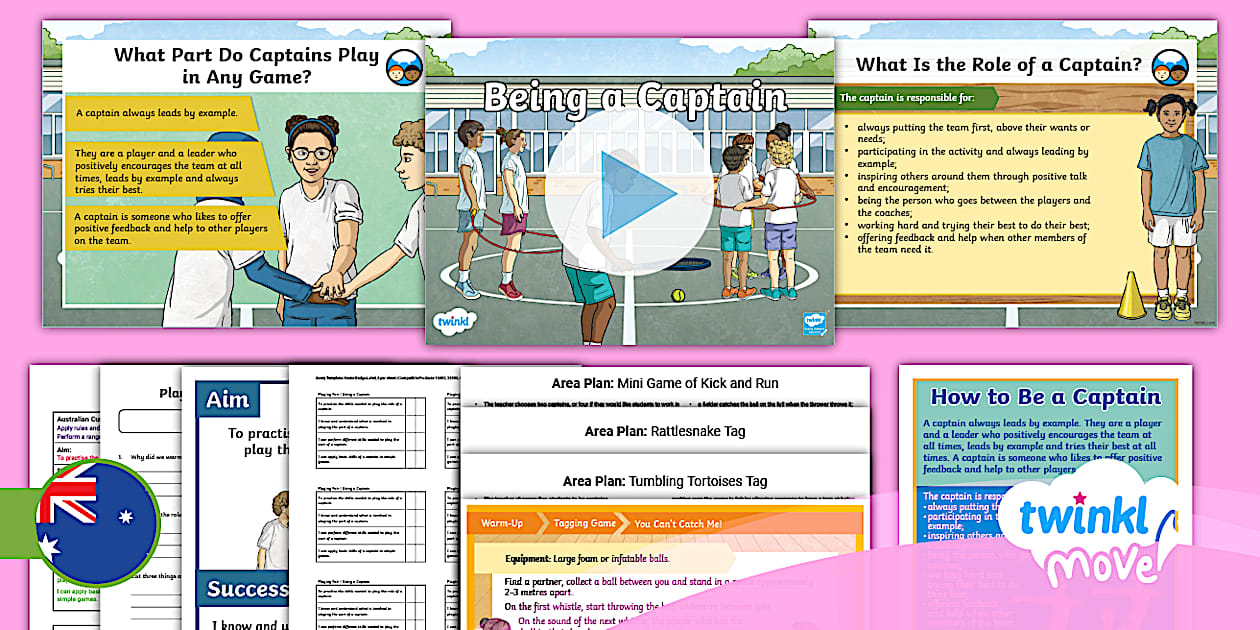 Move PE Year 4 Playing Fair Lesson 3: Being a Captain