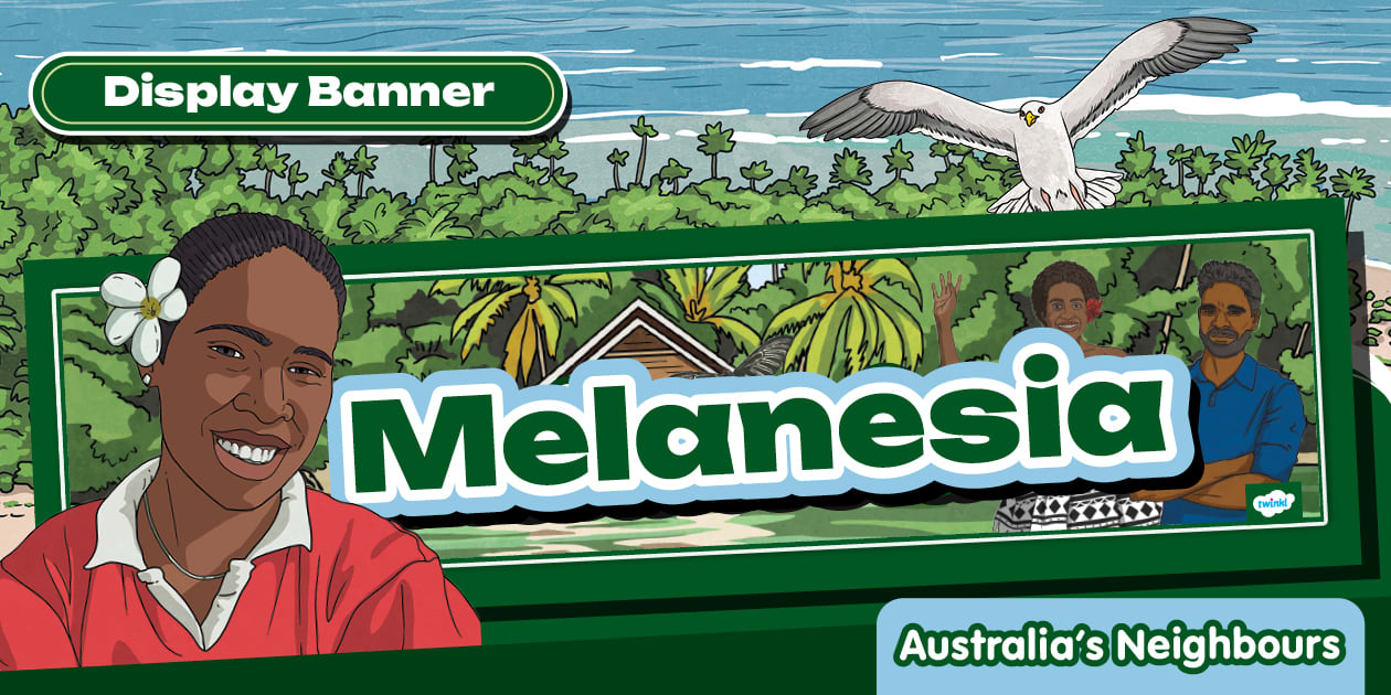Melanesia Display Banner