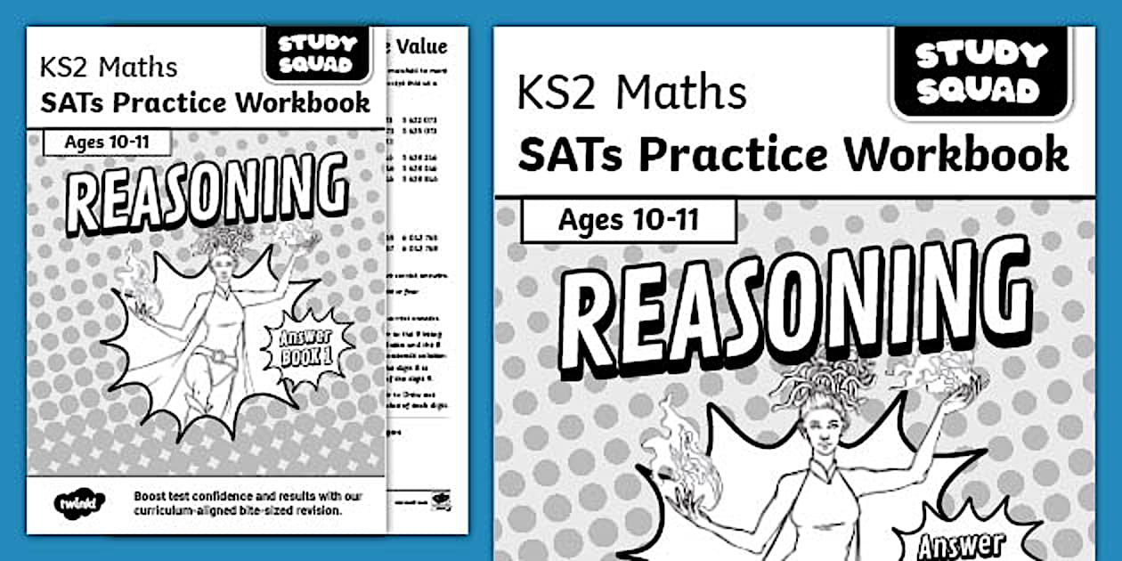 👉 Study Squad KS2 SATs Practice Reasoning Book 1 - Answers