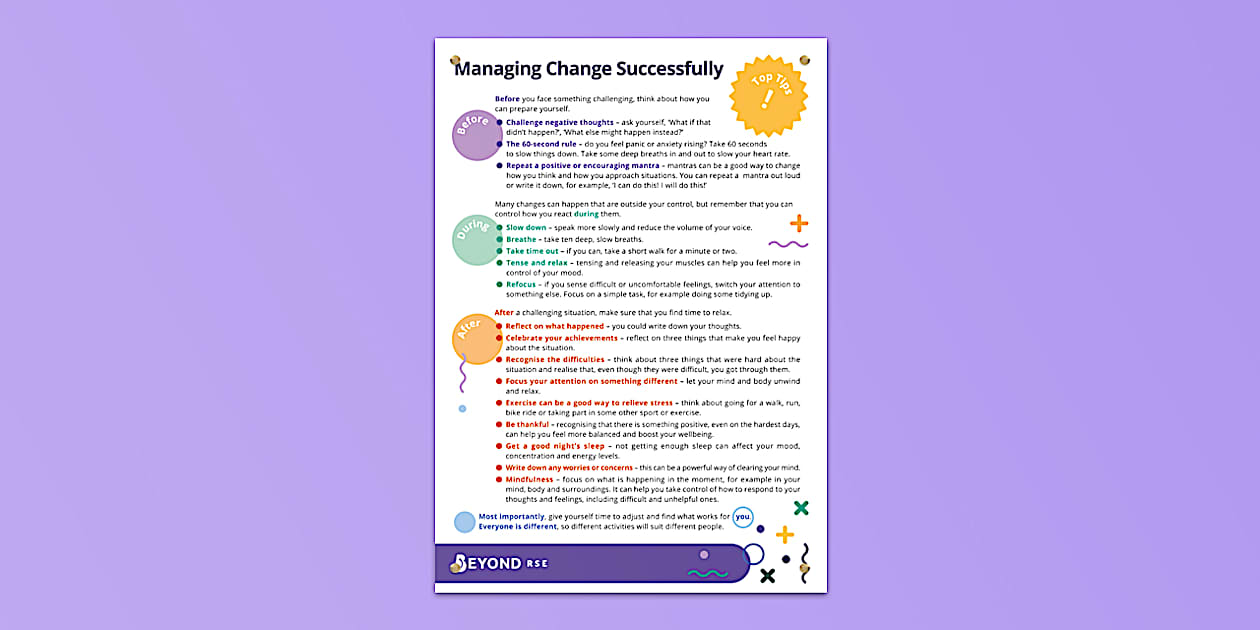 Top Tips for Managing Change Successfully | RSE | Beyond
